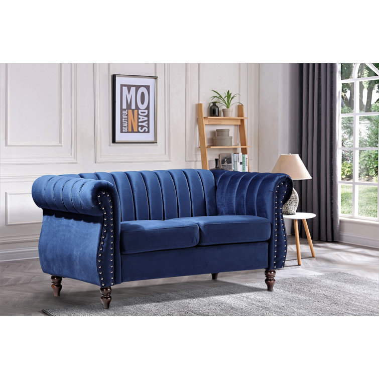 House of Hampton® Delmarie 59.1'' Velvet Loveseat - Wayfair Canada